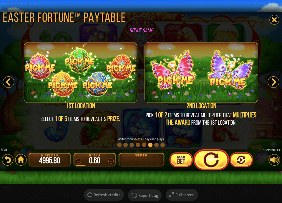 Easter Fortune Slot Review, Bonuses & Free Play (97.93% RTP)