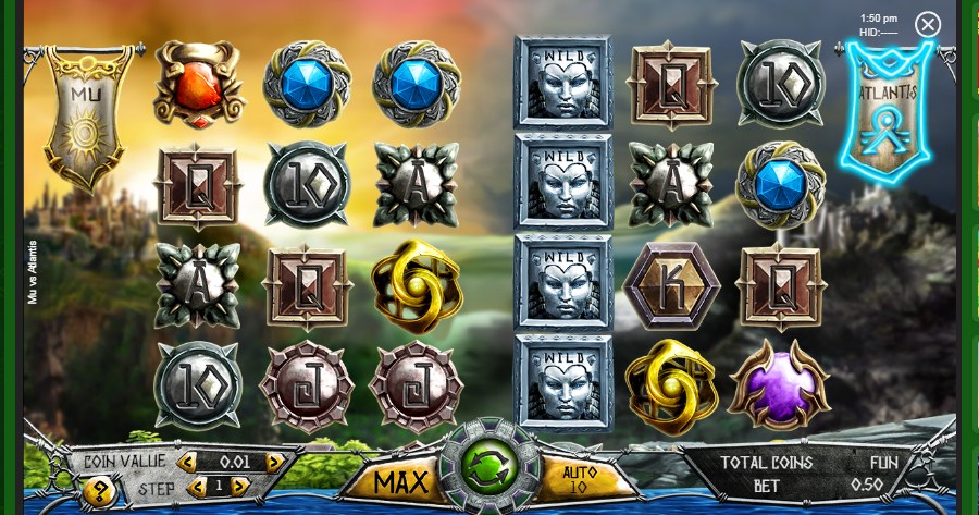 Mu vs Atlantis Slot Review, Bonuses & Free Play (96.86% RTP)