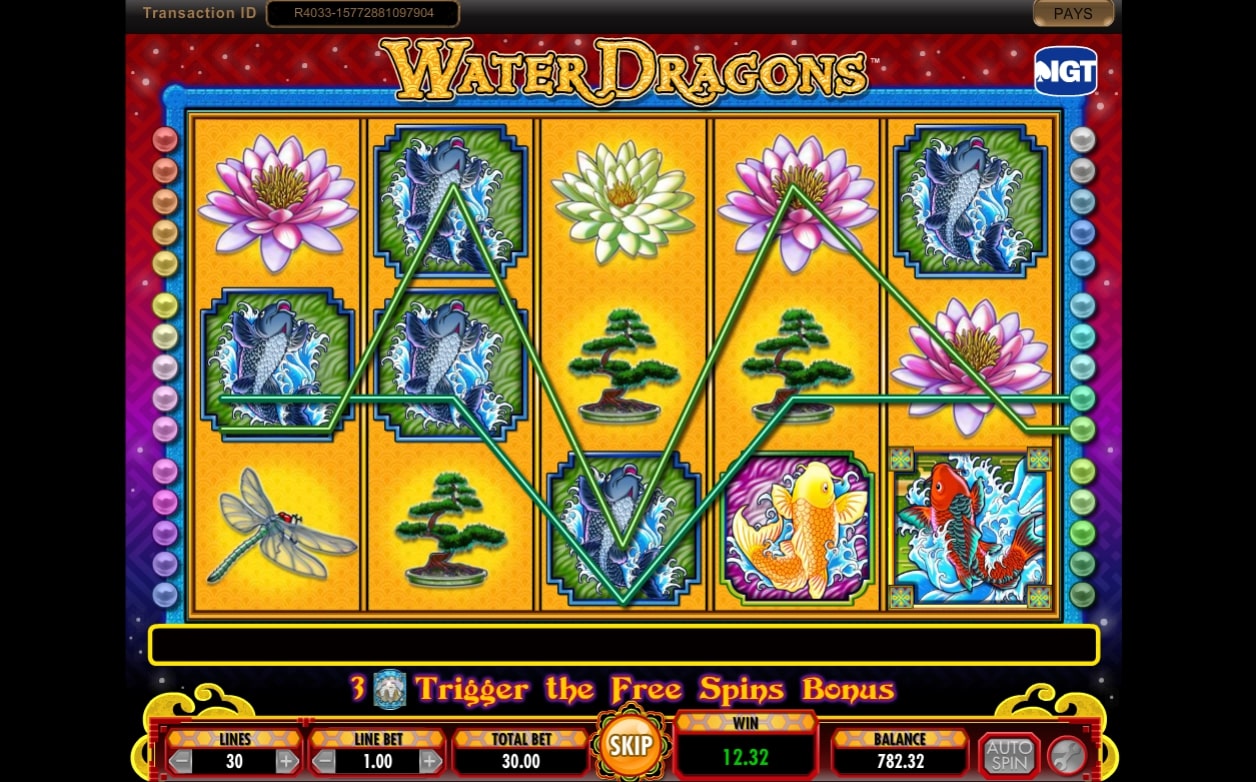 Water Dragons Review (94.9% RTP)