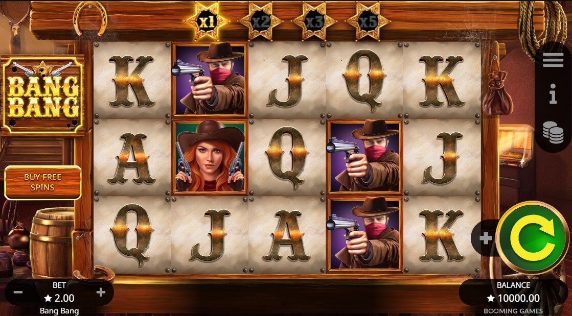 Bang Bang Slot Review, Bonuses & Free Play (96% RTP)
