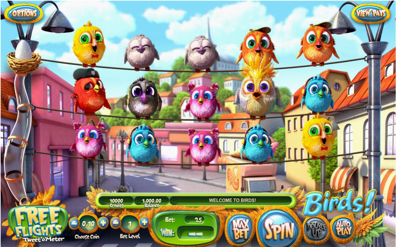 Birds Slot Review, Bonuses & Free Play (95% RTP)