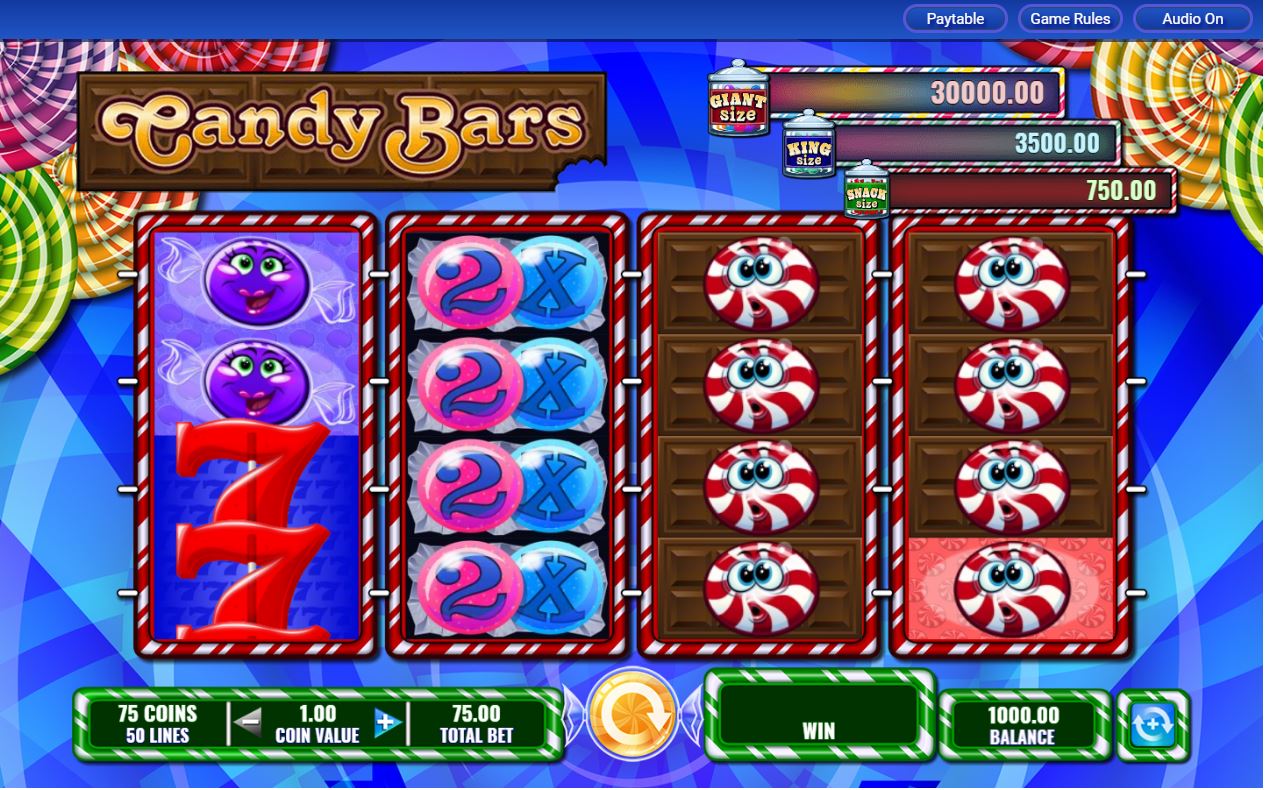 Candy Bars Slot Review, Bonuses & Free Play (94.89% RTP)
