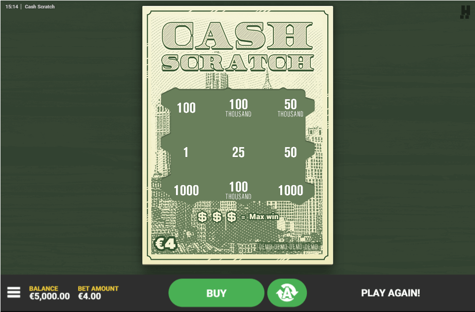 Cash Scratch Review, Bonuses & Free Play (92.01% RTP)