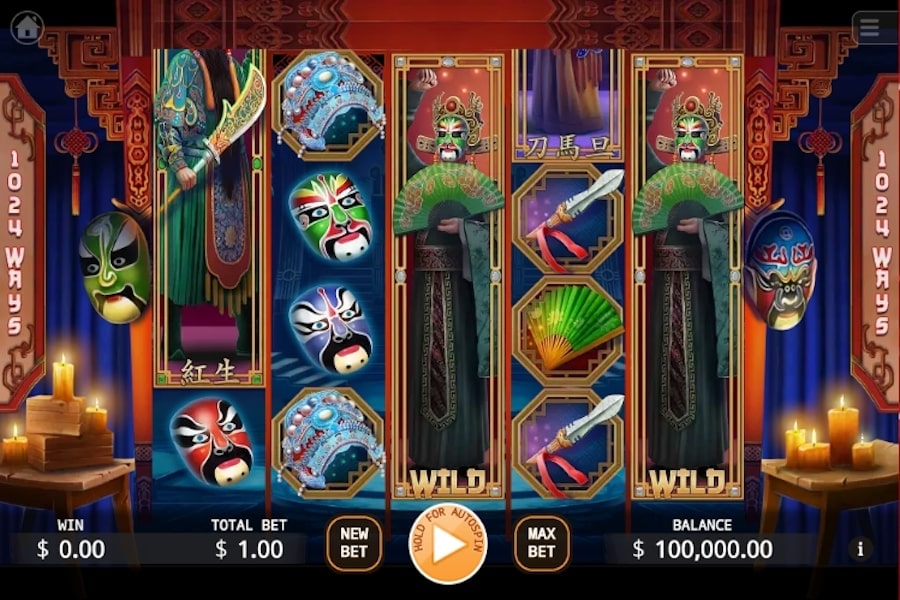 Chinese Opera Slot Review, Bonuses & Free Play