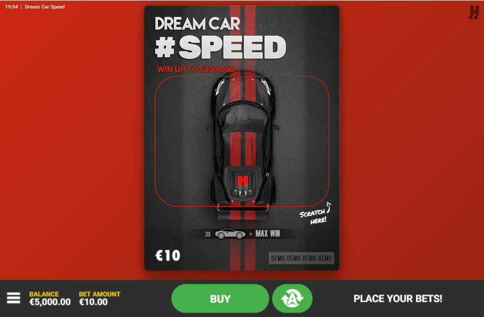 Dream Car Speed Review, Bonuses & Free Play (66.07% RTP)
