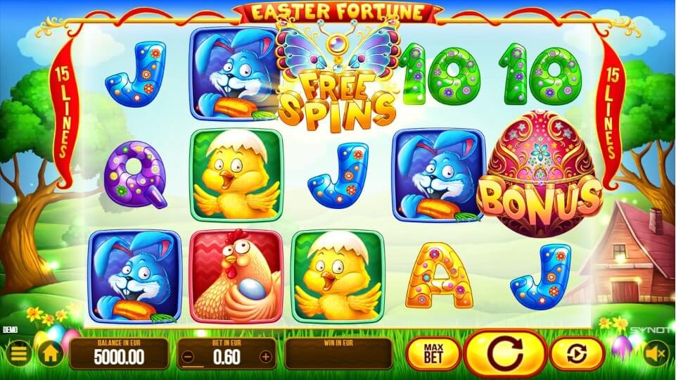 Slot of the Month April 2022 - Easter Fortune by Synot Games ...
