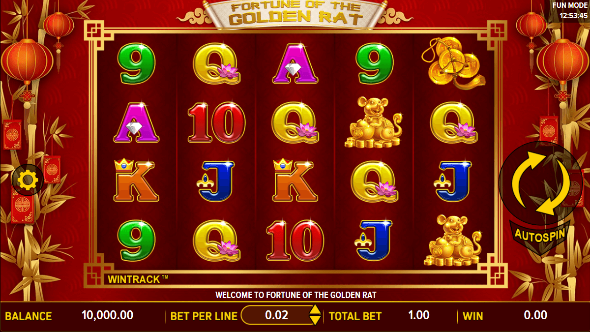 Fortune of the Golden Rat Slot Review, Bonuses & Free Play (94.03% RTP)