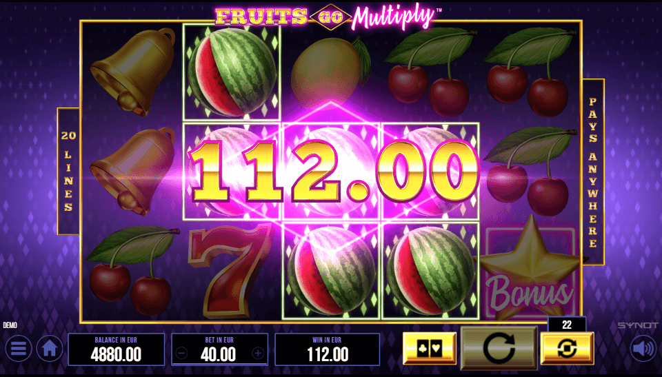 Fruits Go Multiply Slot Review, Bonuses & Free Play (98.03% RTP)