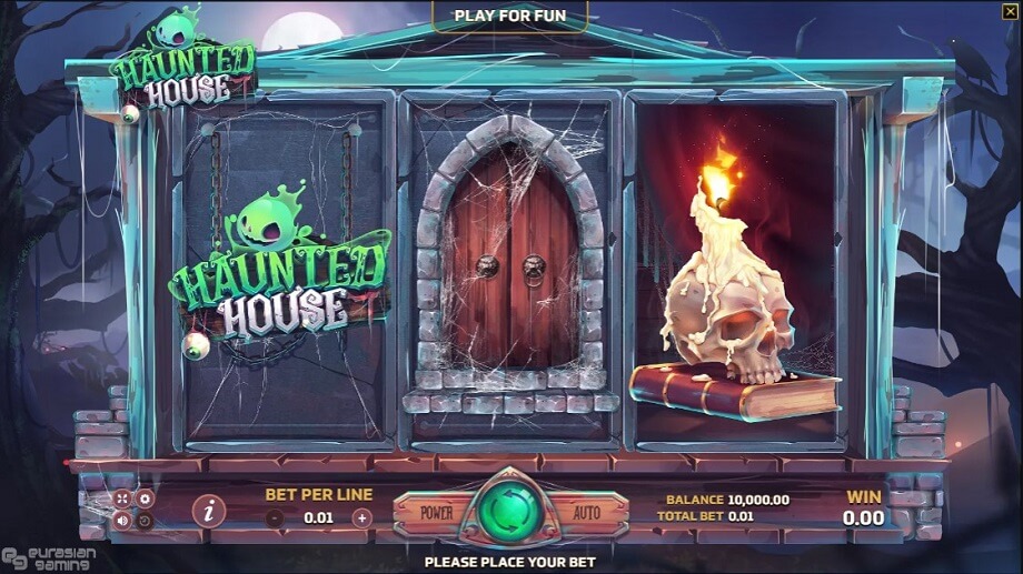 Eurasian Gaming Haunted House Slot Review, Bonuses & Free Play (96% RTP)