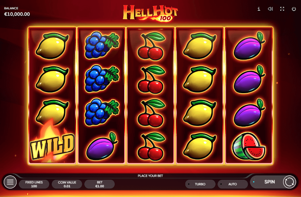 Hell Hot 100 Slot Review, Bonuses & Free Play (96.07% RTP)