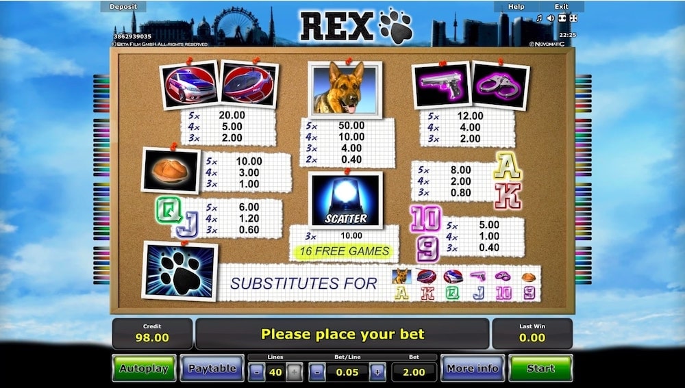 Rex Slot Review, Bonuses & Free Play (95% RTP)