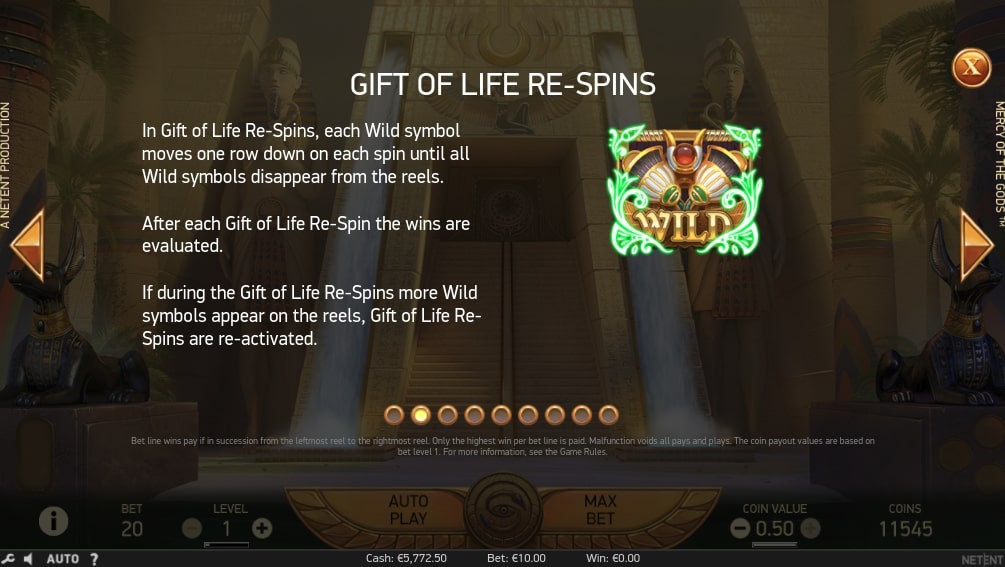 Mercy Of The Gods Slot Review, Bonuses & Free Play (96.64% RTP)