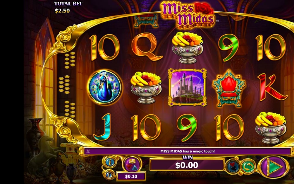 Miss Midas Slot Review, Bonuses & Free Play (95.619% RTP)