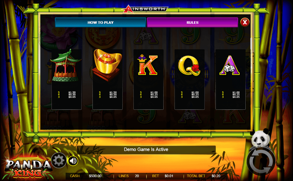 Panda King Slot Review, Bonuses & Free Play (94.34% RTP)