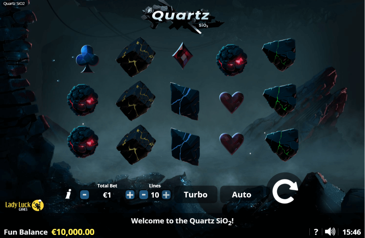 Quartz SiO2 Slot Review, Bonuses & Free Play (95.9% RTP)