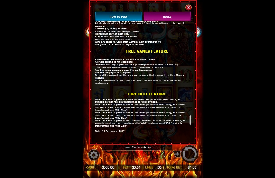 Rumble Rumble Slot Review, Bonuses & Free Play (94.08% RTP)