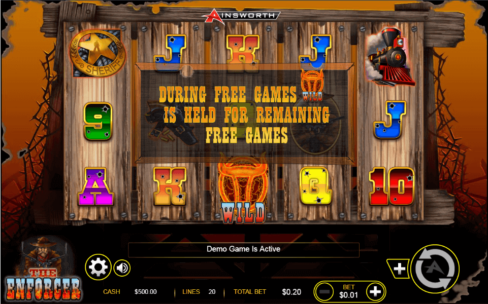 The Enforcer Slot Review, Bonuses & Free Play (93.84% RTP)