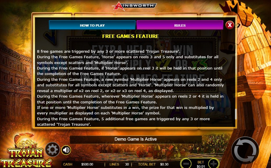Trojan Treasure Slot Review, Bonuses & Free Play (94.16% RTP)